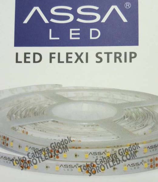 ASSA Flexi LED Strip 30watt 3000K 12v 5meter - Toko Cahaya Glodok