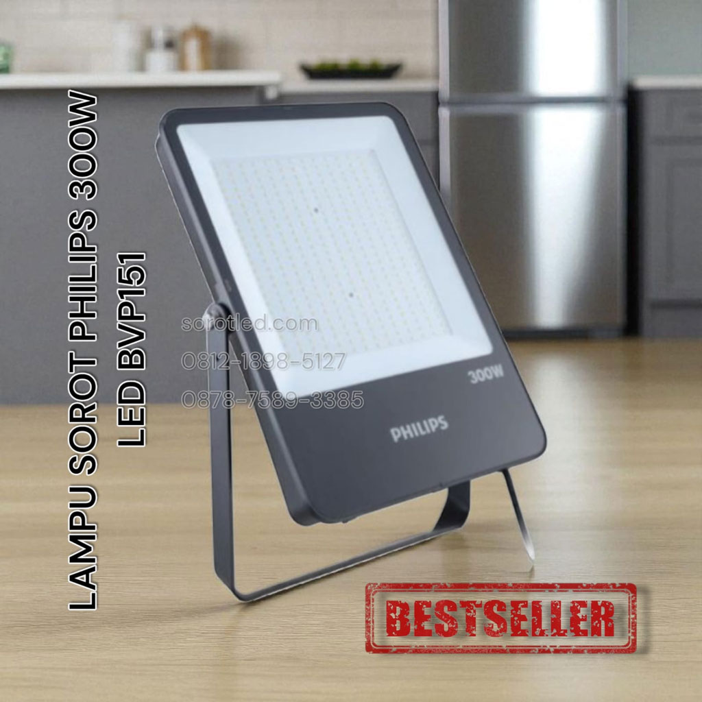 Lampu Sorot PHILIPS 300W LED BVP151 Terbaru | Cahaya Glodok