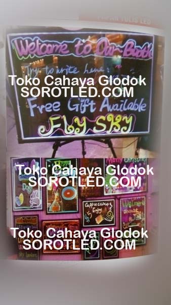Papan Tulis LED RGB 6 Spidol - Toko Cahaya Glodok