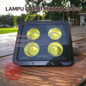 Lampu Sorot HITATO 200W Harga Terbaru | Cahaya Glodok